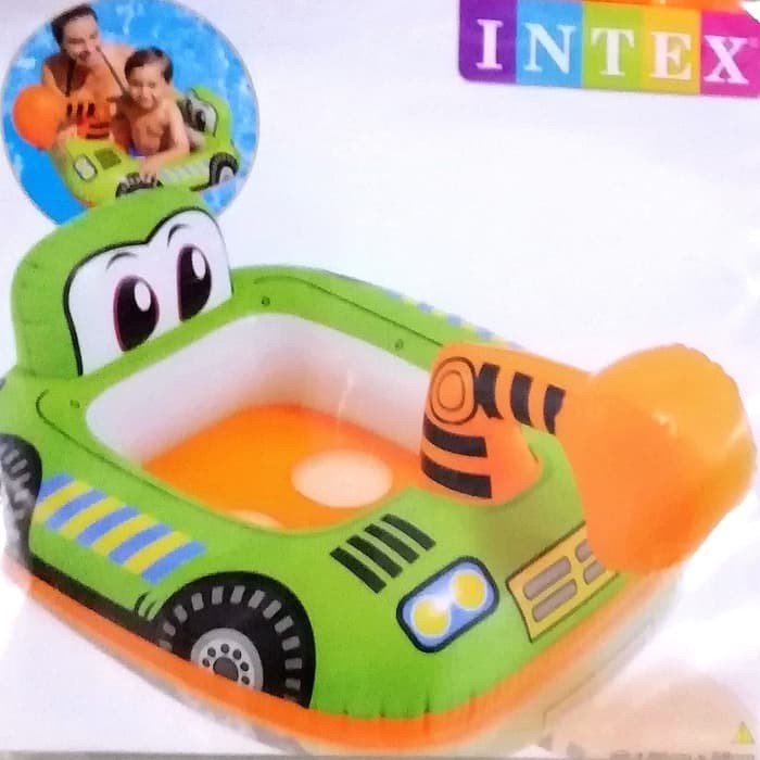 Jual INTEX Ban Renang Kiddie Car Float 59586 | Shopee Indonesia