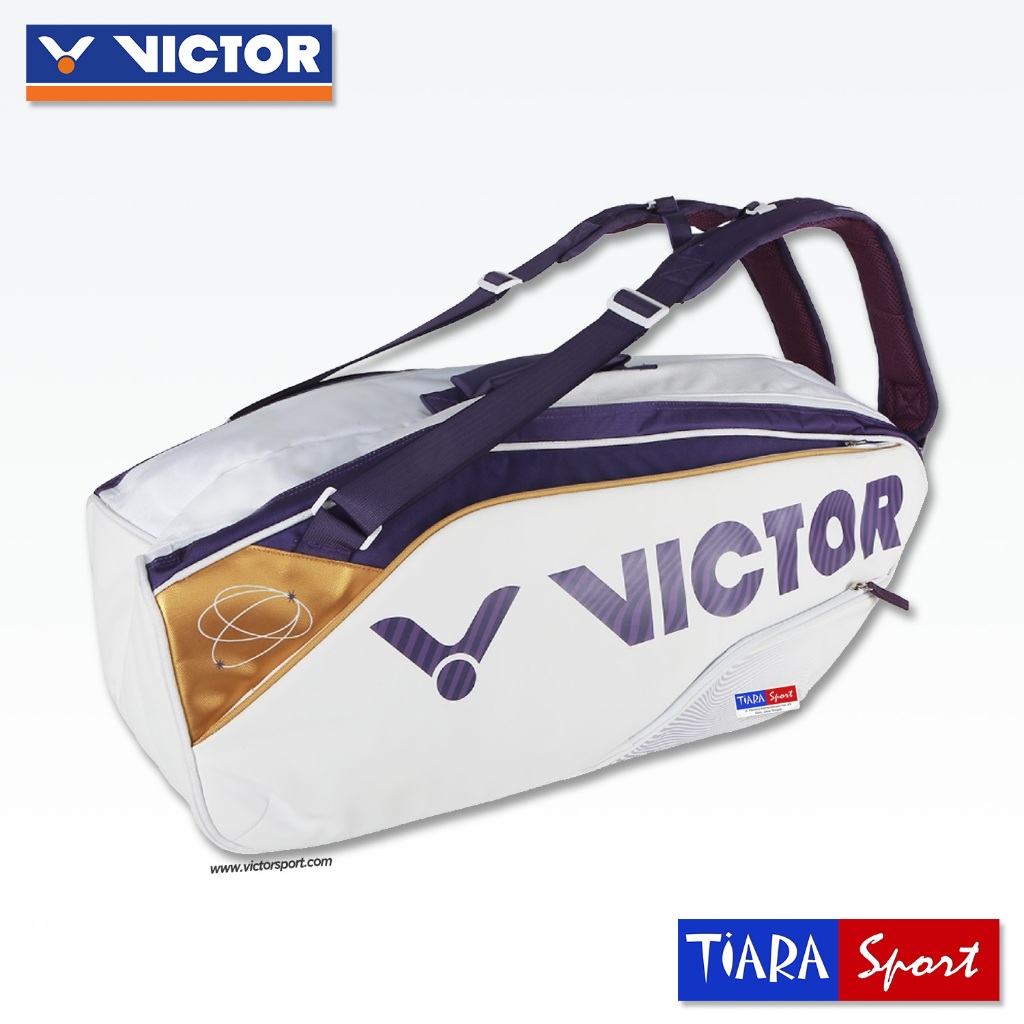 Jual Tas Raket VICTOR BR 9213 TTY - White - Badminton Bag 2R BR9213 ...