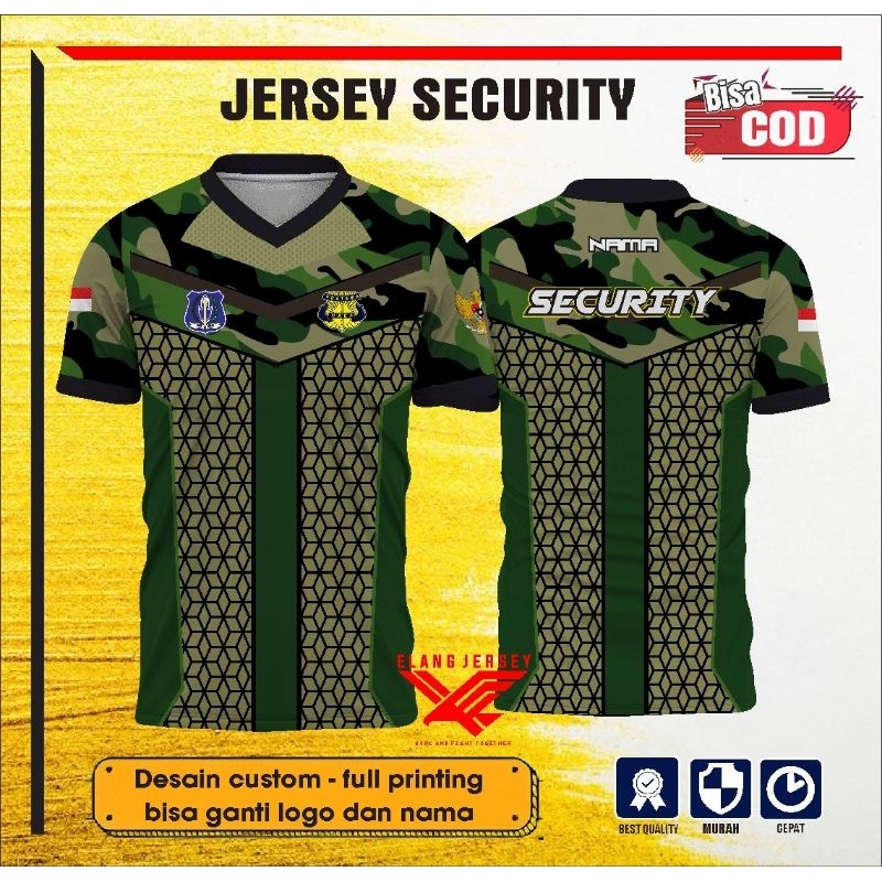 Jual JERSEY SECURITY CUSTOM | Shopee Indonesia