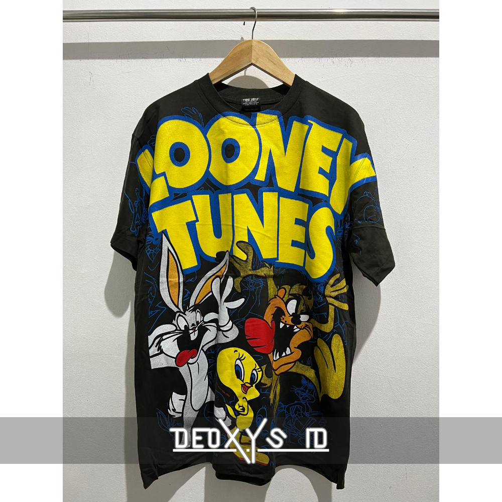 Jual KAOS BOOTLEG AOP OVERSIZED LOONEY TUNES YELLOW TAG GIANT | Shopee ...