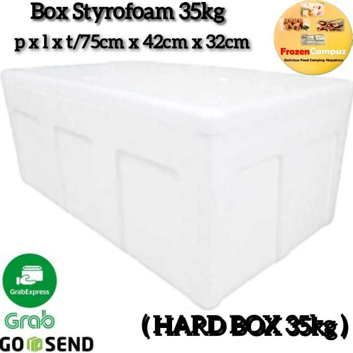 Jual Box Styrofoam 120cm/75cm Hard 35kg/Medium 55kg Super Tebal ...