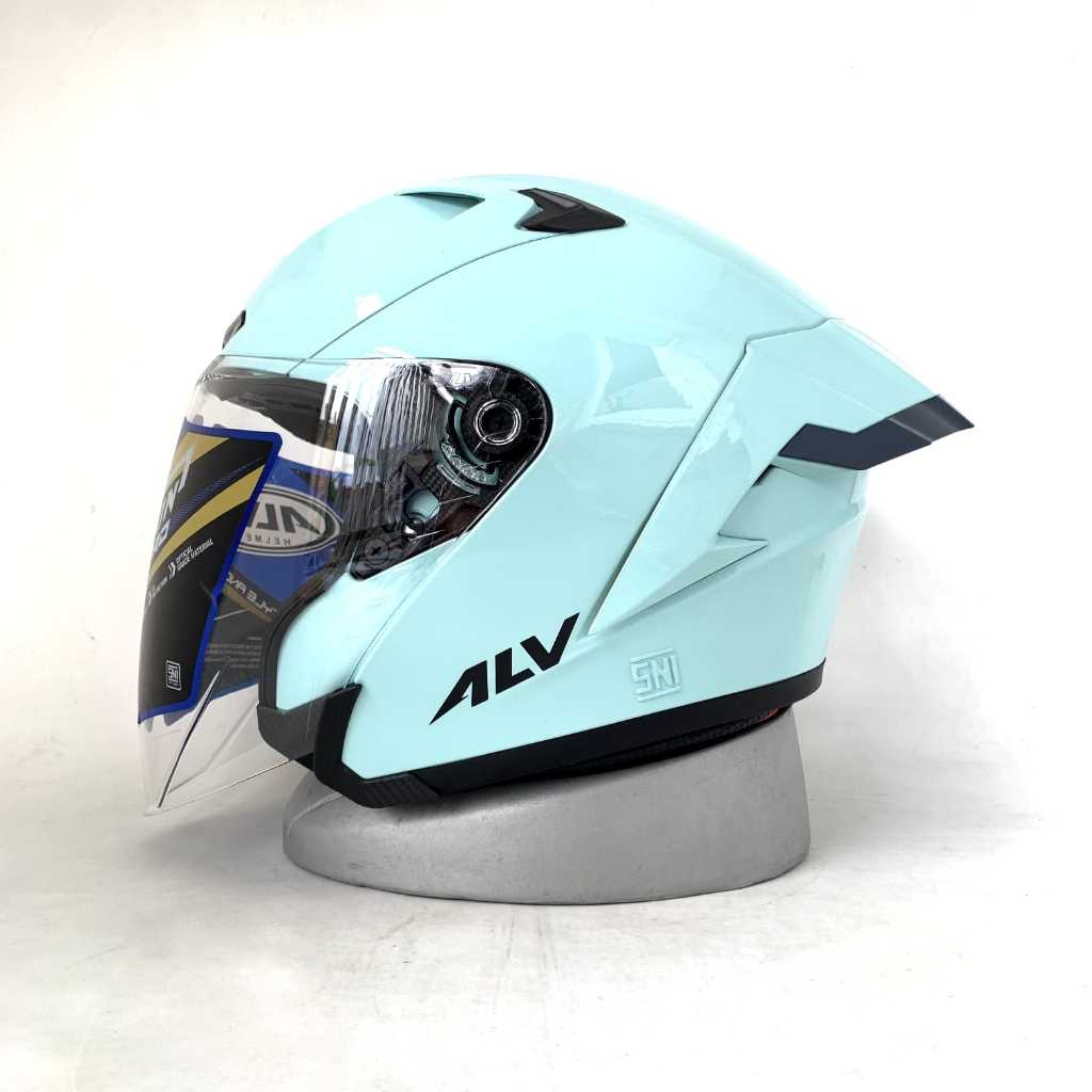 Jual ALV ULTRON PRO HELM HALF FACE SOLID STANDART SNI | Shopee Indonesia