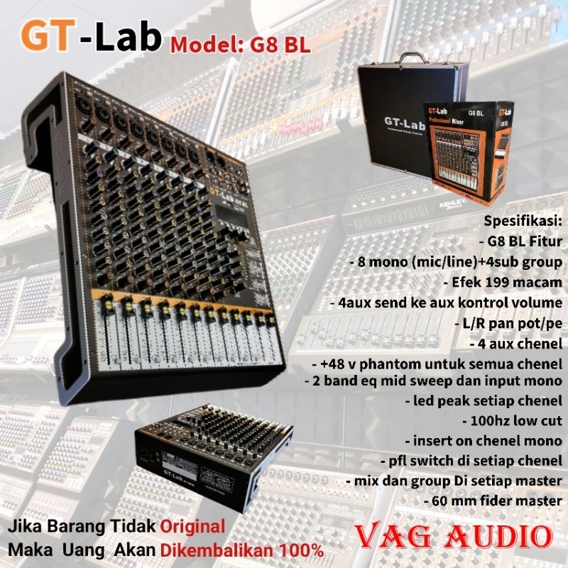 Jual MIXER GT-LAB G8 BL G8BL | Shopee Indonesia