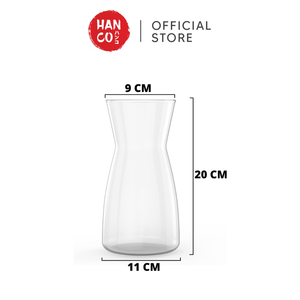 Jual MeroketJ4v9U HANCO KARAFF kaca bening 1 liter PITCHER Karafe ...