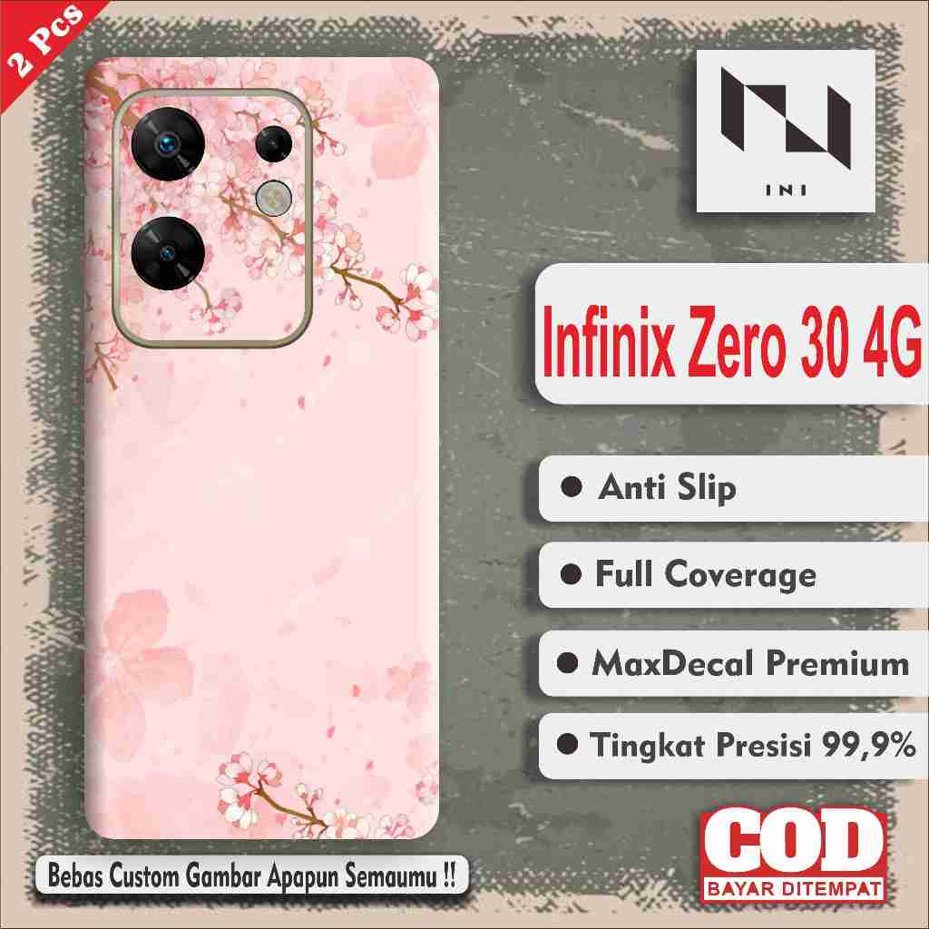 Jual -Isi 2- Infinix Zero 30 4G Garskin/Stiker/Case Premium Bebas Custom Gambar apapun (COD ...