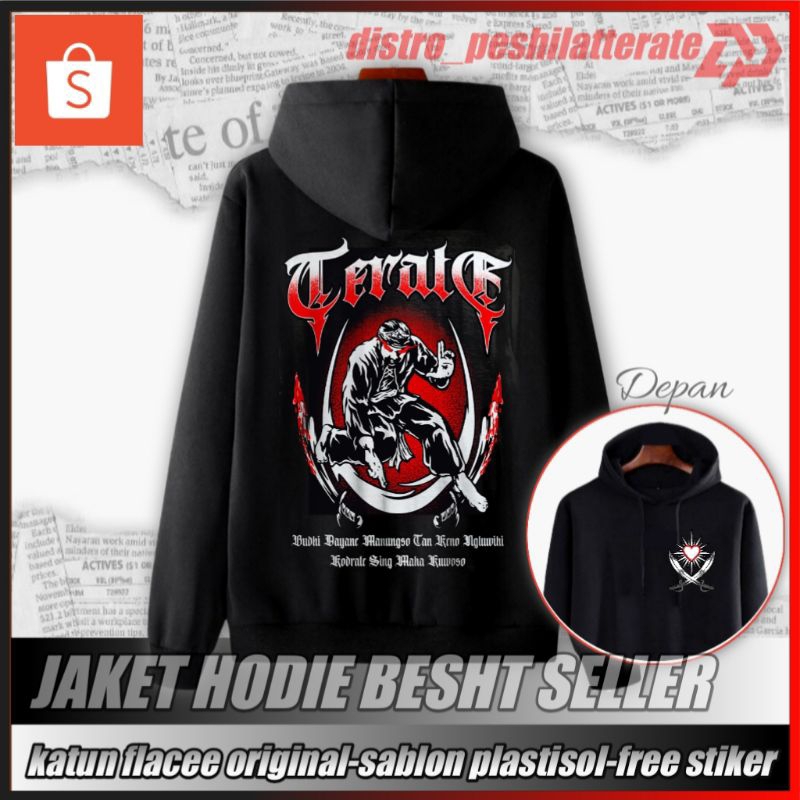 Jual JAKET HODIE PSHT TERATE SERDADU KEREN (SH-1) | Shopee Indonesia