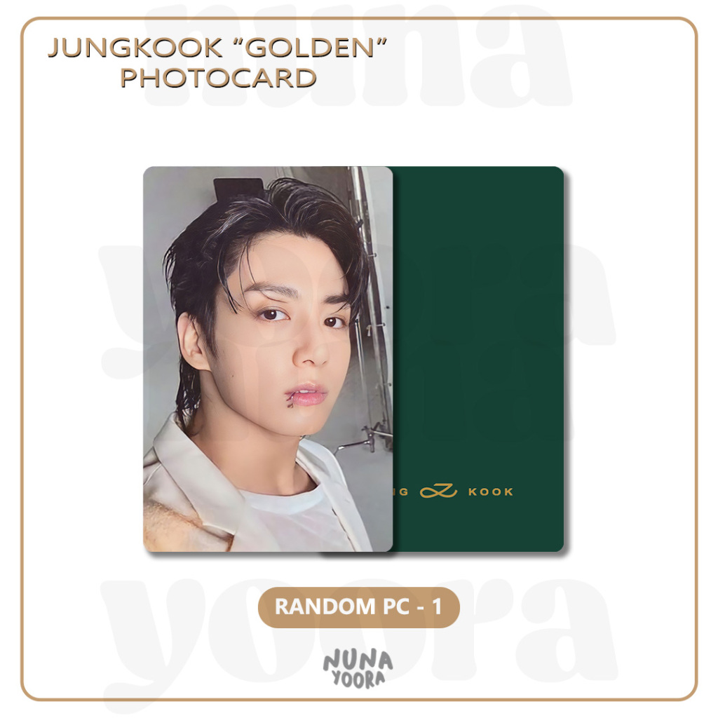Jual BTS JUNGKOOK "GOLDEN" PHOTOCARD || PC JUNGKOOK GOLDEN ALBUM || KPOP PC || JEON JUNGKOOK ...
