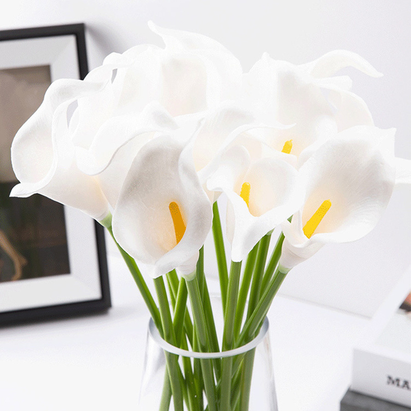 Jual Bunga Calla Lily LATEX Kualitas Super - Bunga Lili Plastik ...