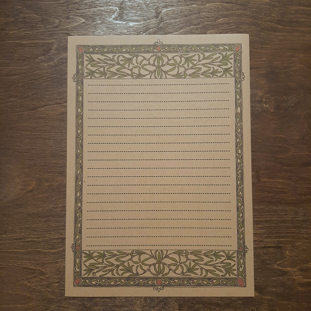 Jual KERTAS SURAT VINTAGE - KERTAS SAMSON - BORDER SURAT KRAFT - 150 ...