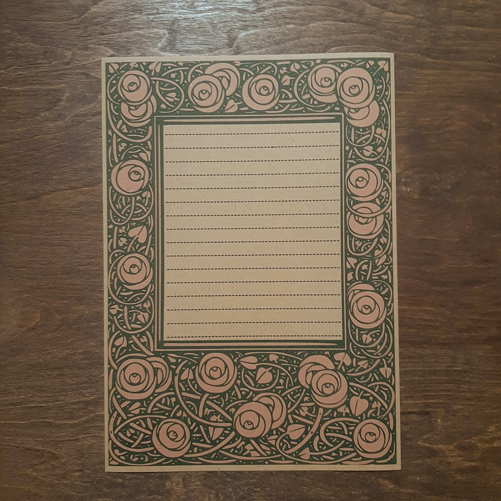 Jual KERTAS SURAT VINTAGE - KERTAS SAMSON - BORDER SURAT KRAFT - 150 ...