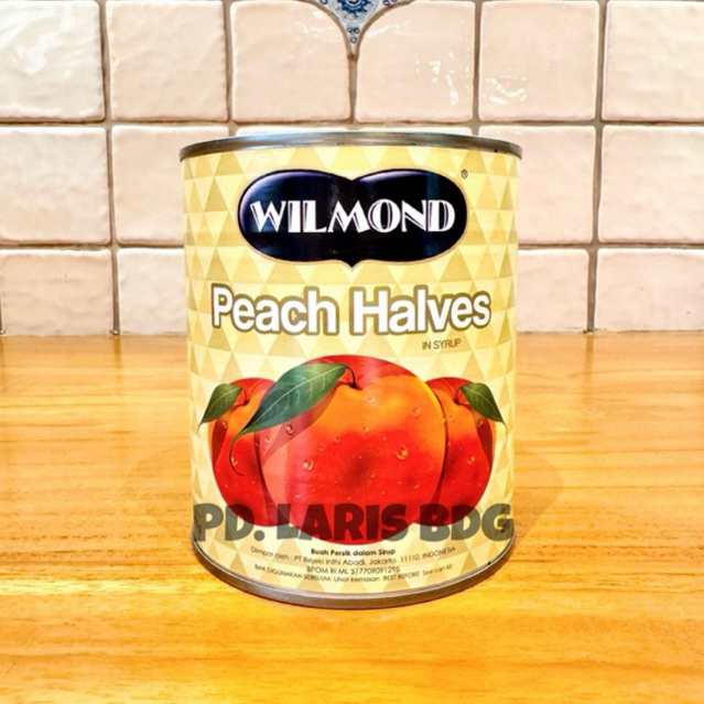 Jual WILMOND PEACH HALVES 825GR (BUAH PERSIK DALAM SIRUP / BUAH PEACH ...