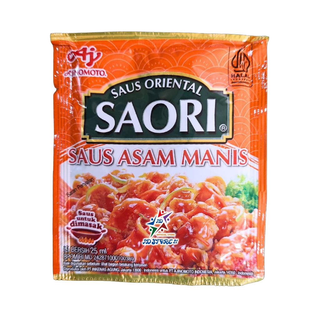Jual SAUS SAORI SACHET Saus tiram teriyaki asam manis lada hitam ALL ...