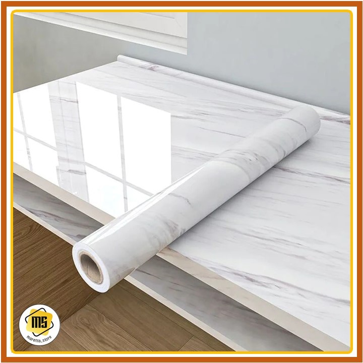 Jual Stiker PVC Motif Marmer PVC Sheet Lebar 60 cm | Shopee Indonesia