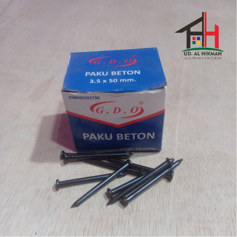Jual Paku beton hitam GDO 5 CM / 50 MM | Shopee Indonesia