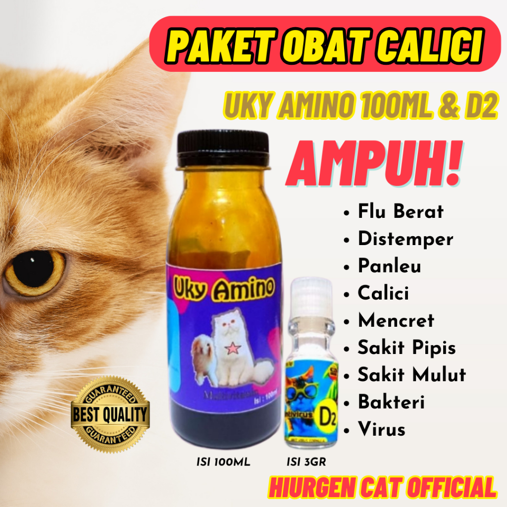 Jual Obat Calici Kucing Obat Virus Calici Kucing Vitamin Kucing Obat ...