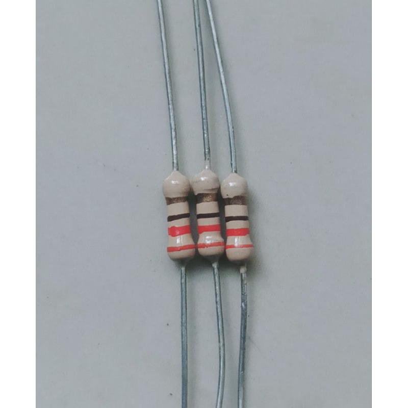 Jual 1 biji RESISTOR 330R, 1/2 WAT KAKI TEMBAGA | Shopee Indonesia