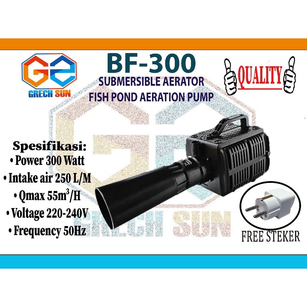 Jual OXYGEN AERATOR PUMP BF 300 POMPA CELUP VENTURY POMPA ARUS KOLAM ...