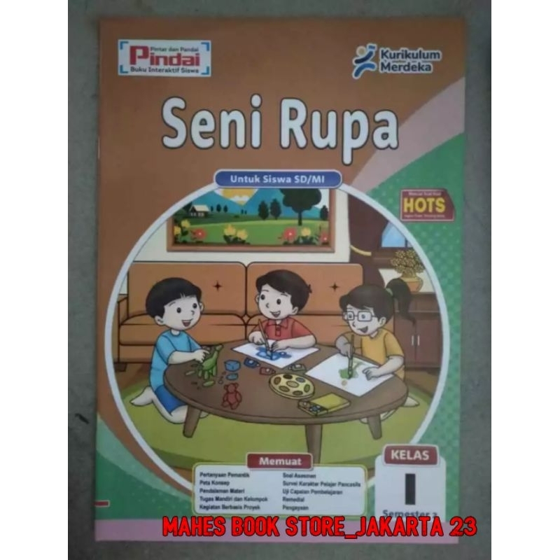 Jual LKS Seni Rupa untuk Kelas 1 Semester 2 SD (Kurikulum Merdeka) (2023) | Shopee Indonesia