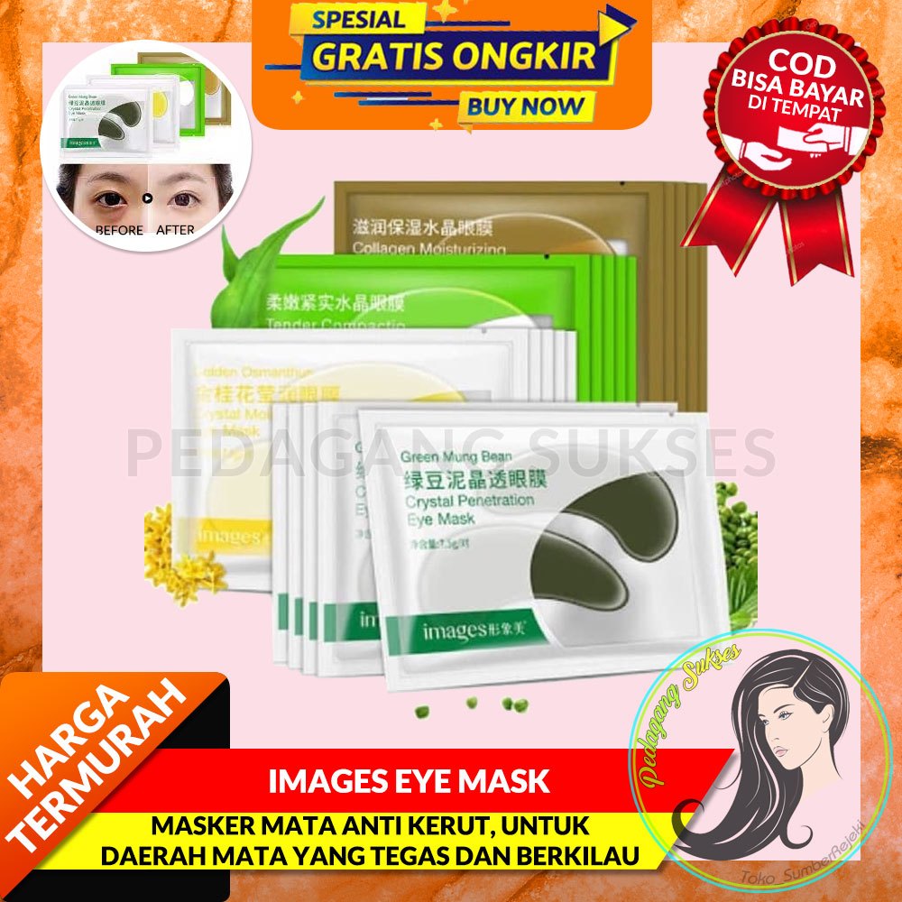 Jual MASKER MATA COLLAGEN IMAGES EYE MASK MASKER MATA ANTI KERUT ...