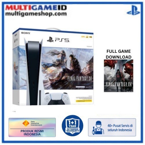 Jual PS5 Console Disc Version Final Fantasy XVI Bundle (Sony Indonesia) | Shopee Indonesia