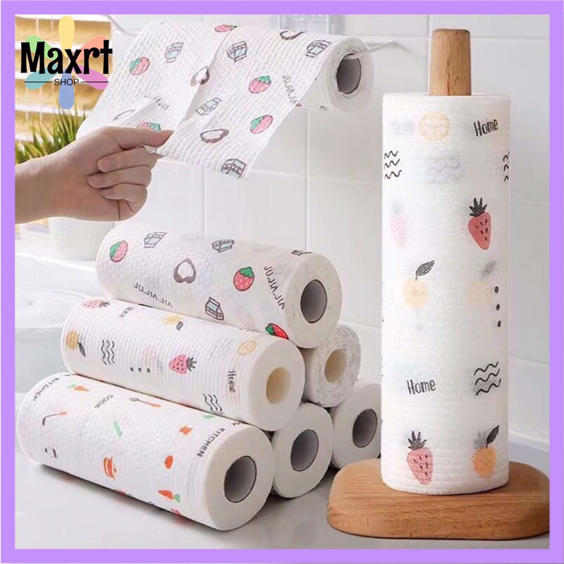 Jual KAIN LAP DAPUR ROLL 50 LEMBAR 200 LEMBAR / KAIN LAP MINYAK DAPUR ...