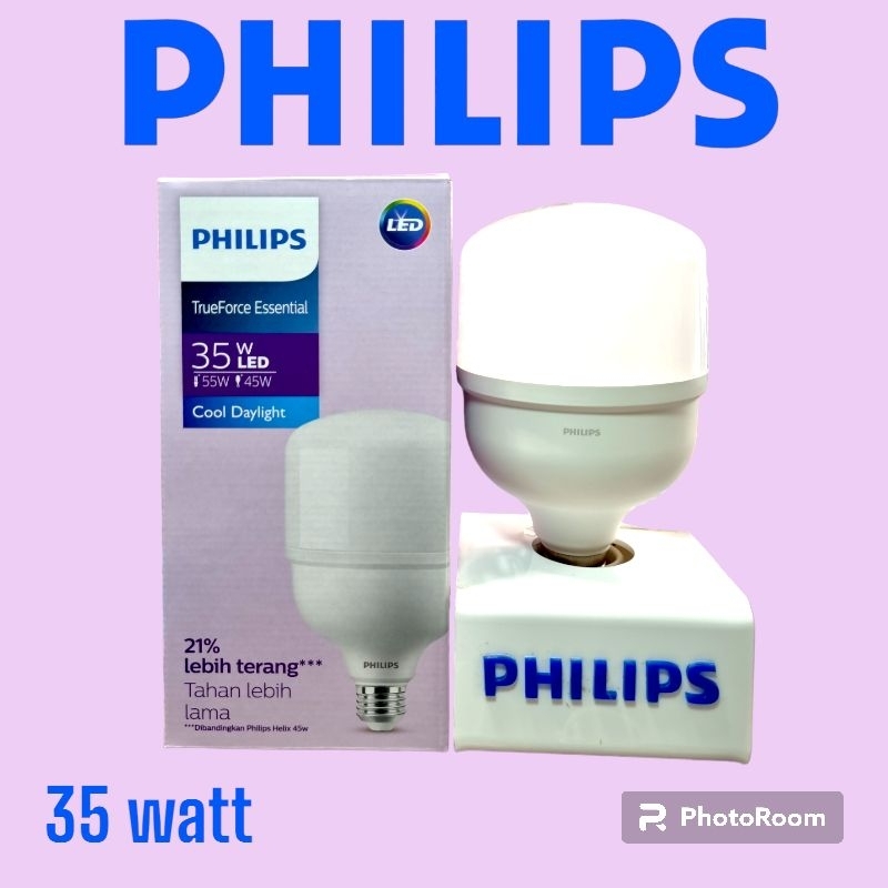 Jual Lampu hemat listrik philips 35 watt putih garansi 1 tahun | Shopee ...
