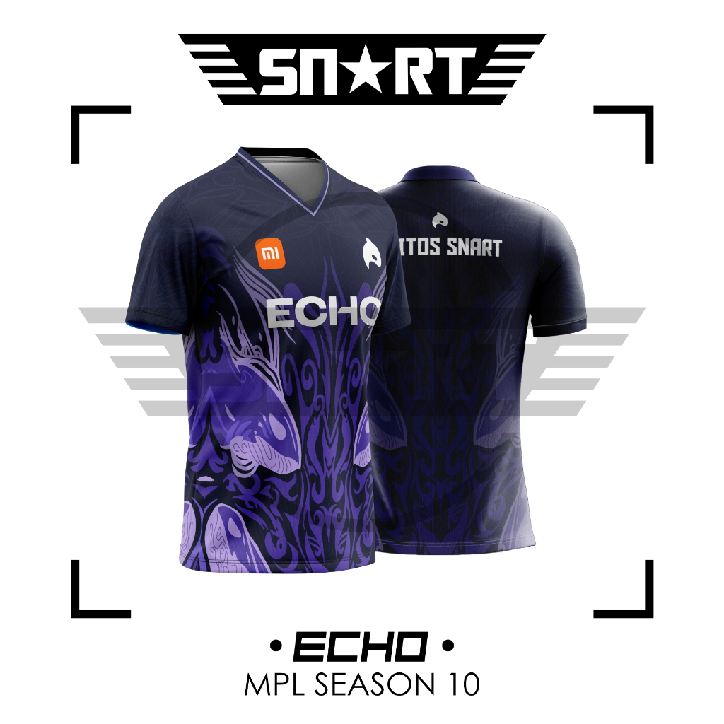 Jual Jersey Echo Terbaru MPL Season 12 2023 M5 Free Custom Nickname | Shopee Indonesia
