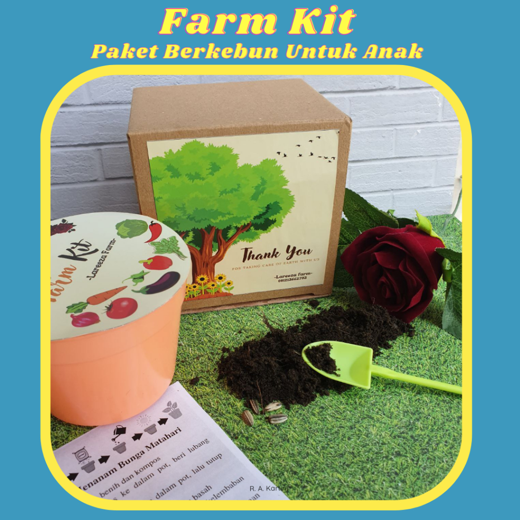 Jual Souvenir Ulang Tahun Anak Hampers Bingkisan Kado Unik Farming Kit ...