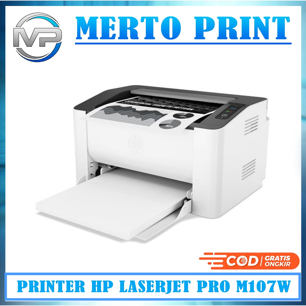 Jual Printer Hp LaserJet Pro M107W 107w second mulus | Shopee Indonesia