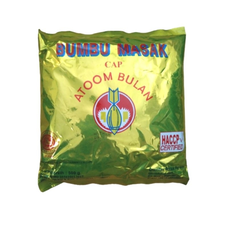 Jual BUMBU CAP ATOOM/ATOM BULAN 500 GRAM | Shopee Indonesia