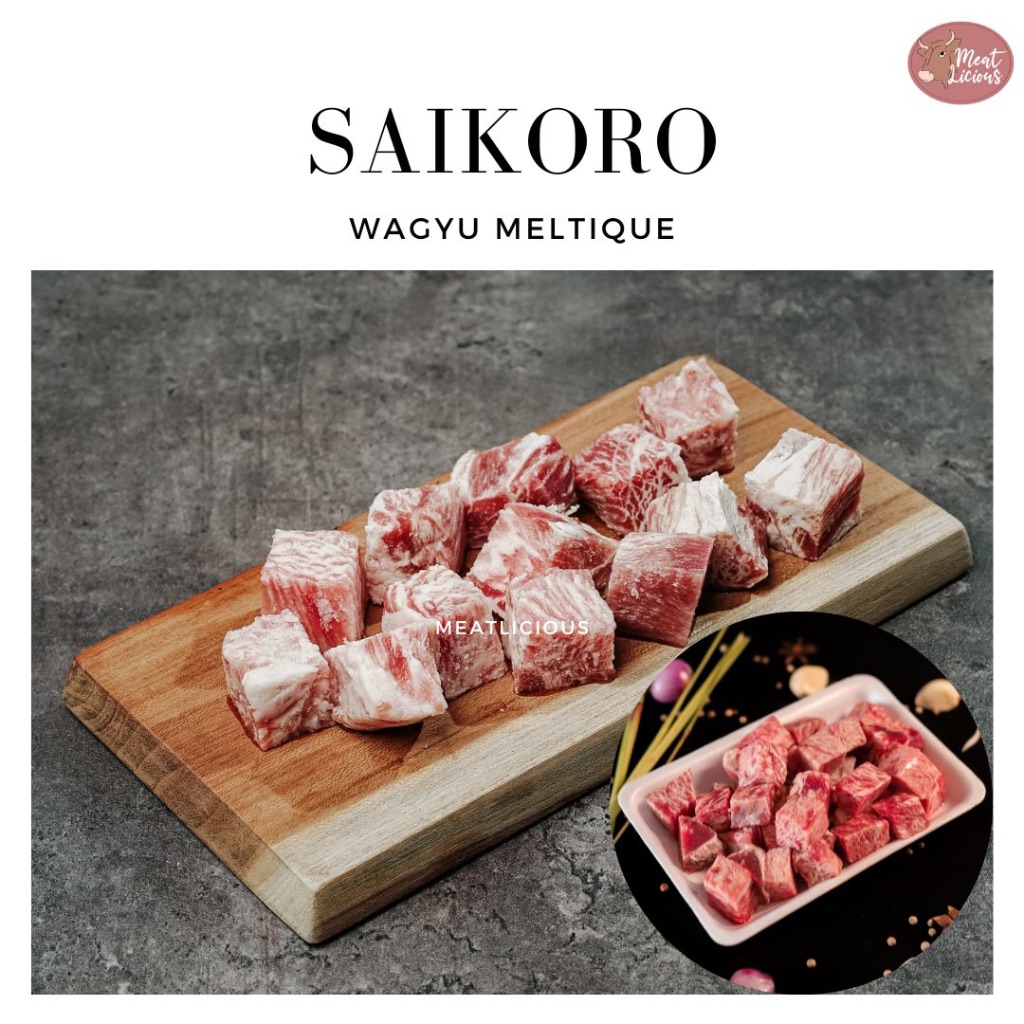 Jual Saikoro Meltique Cube 250gr & 1kg (daging sapi potongan kotak ...