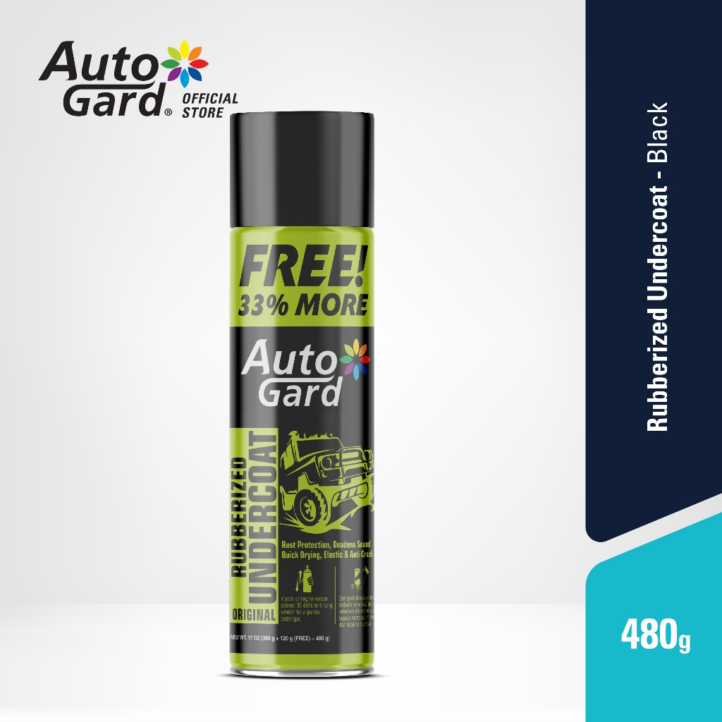 Jual AutoGard Rubberizer Undercoat Original Cat Semprot Peredam Suara ...