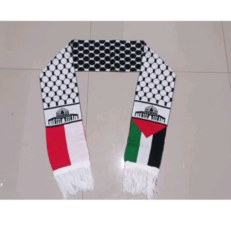 Jual Syal Rajut Premium Palestine | Shopee Indonesia