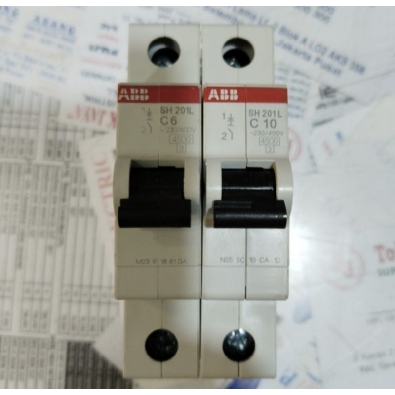 Jual mcb abb 1phase 6a | Shopee Indonesia