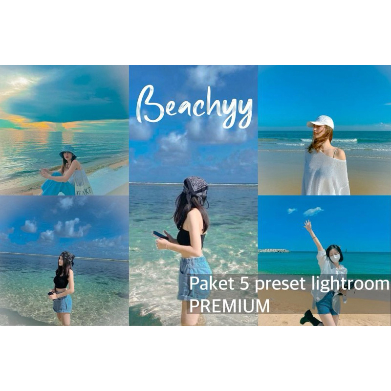 Jual EDIT FOTO PRESETS LIGHTROOM | 5 PAKET PREMIUM BEACHY AESTHETIC (iOS&ANDROID) BEST SELLER ...