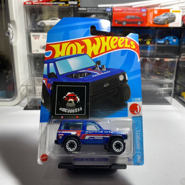 Jual Hotwheels/Hot Wheels Nissan Patrol Custom Biru Dan Cream | Shopee ...