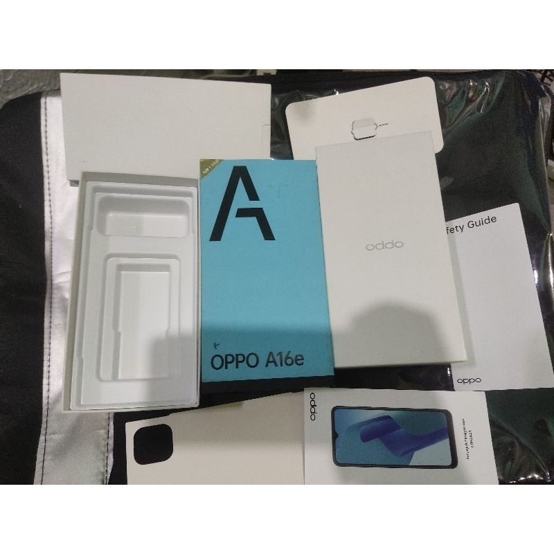 Jual dus box OPPO A16e original copotan ( mulus ) | Shopee Indonesia