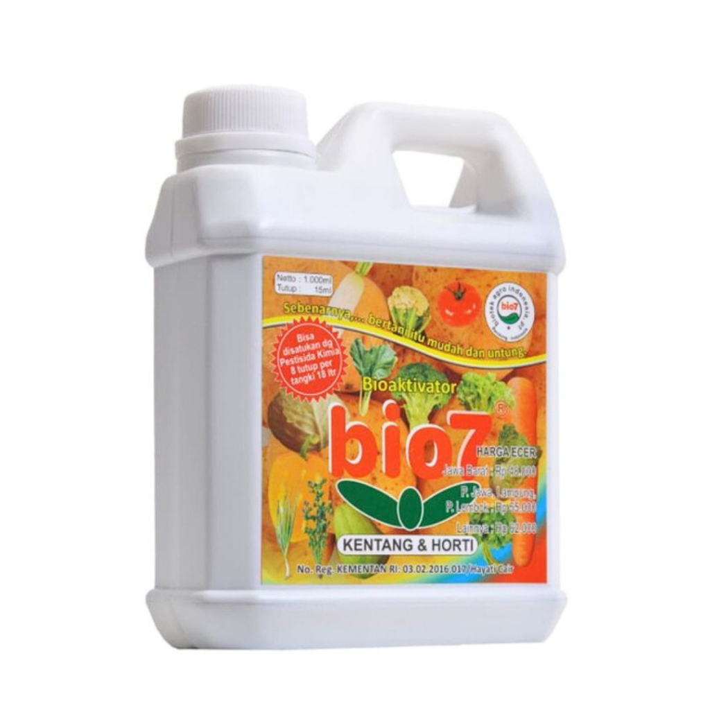 Jual Bio7 Kentang Horti Pupuk hayati Cair Organik Penyubur Tanaman ...