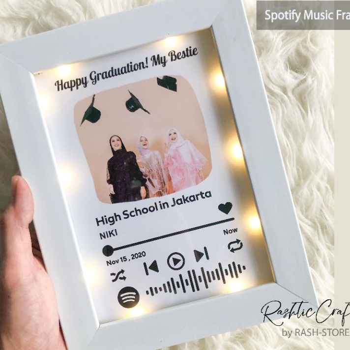 Jual Diskon SPOTIFY MUSIC FRAME LED | BISA DI SCAN | BONUS KARTU UCAPAN ...