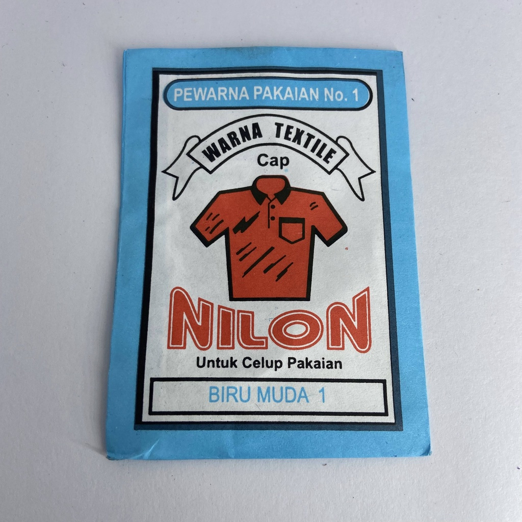 Jual Wenter Wantex NILON BIRU MUDA Pewarna Pakaian Kain Textil Jeans ...