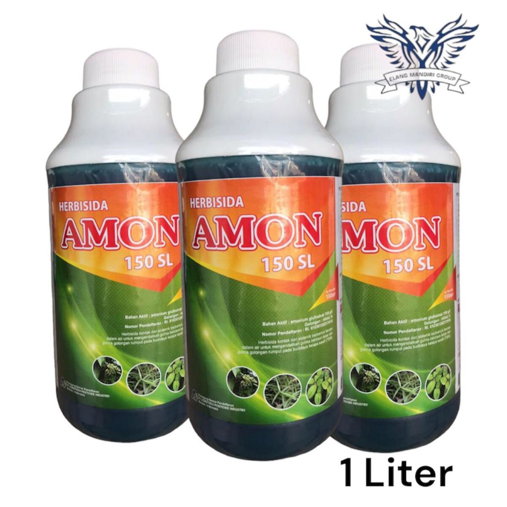 Jual Amon 150sl 1 Liter Herbisida Pembasmi Rumput Amonium glufosinat 150 g/l Agrotech Pesticide ...