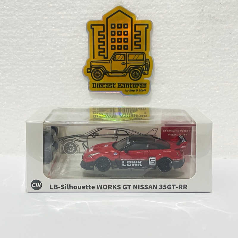 Jual CM Model Nissan Skyline 35GT-RR GTR R35 LB Silhouette Works ...