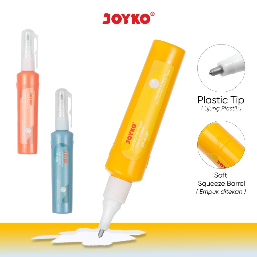 Jual Correction Fluid Cairan Koreksi Penghapus Cair Joyko CF-P239 ...