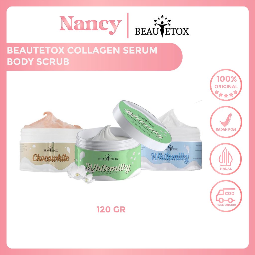 Jual (READY) BEAUTETOX EXFOLIATOR SCRUB BADAN 120 GR BPOM | Shopee ...