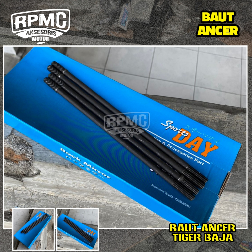 Jual BAUT ANCER TIGER BAJA SUNDUK TUSUK SERUPA ORI BLOK TIREV CB GL ...