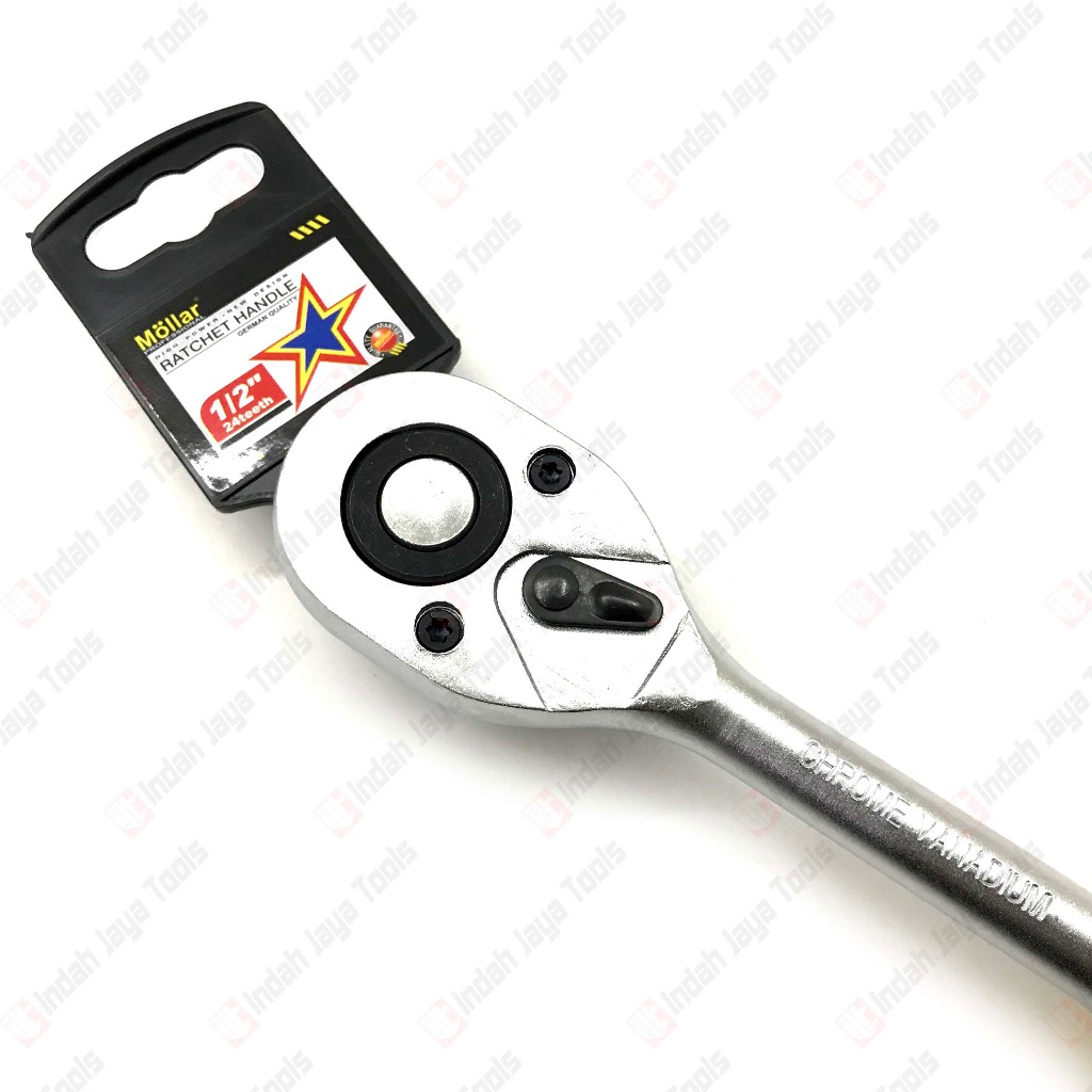 Jual MOLLAR Gagang Kunci Sok Ratchet 1/2 Inch - Rachet Otomatis Stang ...