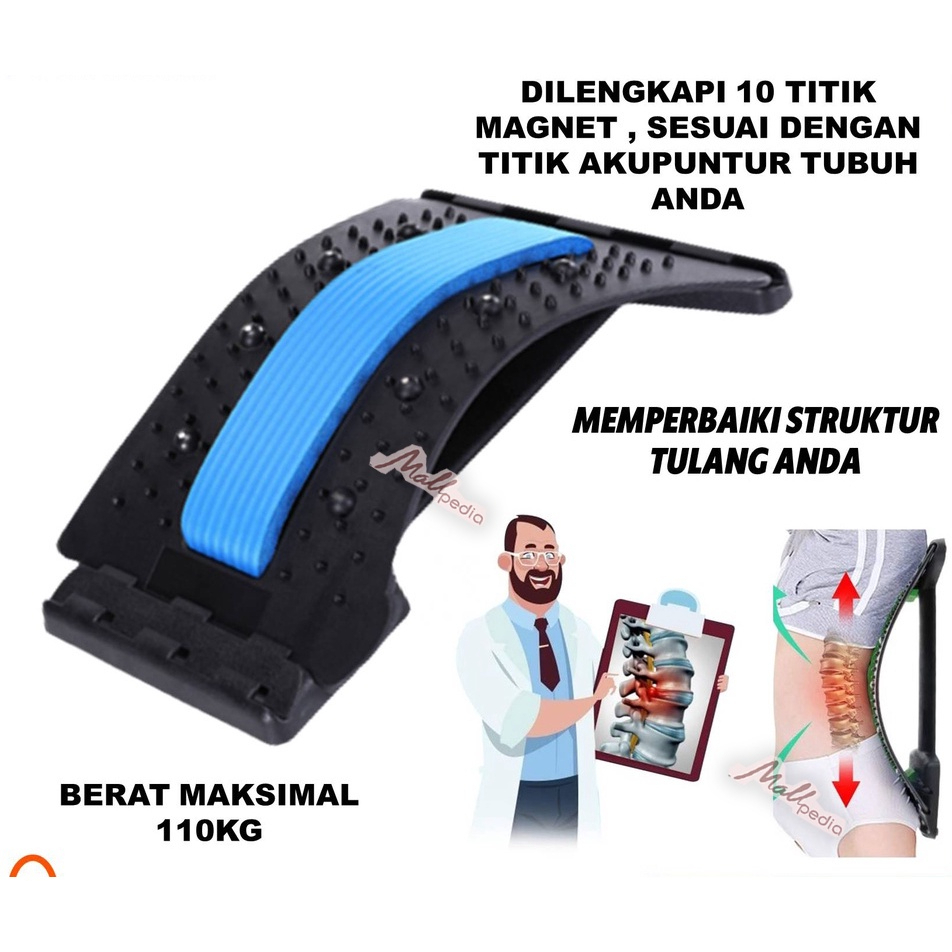 Jual Alat Perbaiki Struktur Tulang Sandaran Terapi Relaxsasi Punggung Pinggang Lumbar Spinal ...