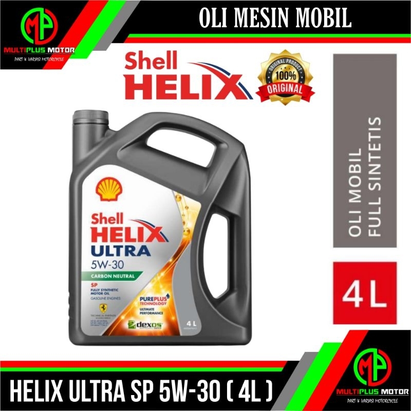 Jual Oli mesin MOBIL Shell Helix ULTRA SP 5W-30 (4L) ORIGINAL 100% ...