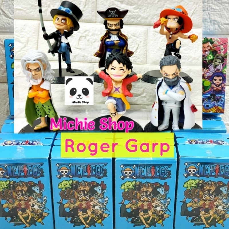 Jual Blind Box ONE PIECE Anime Topper Collection Gifts Doll Luffy Zoro ...