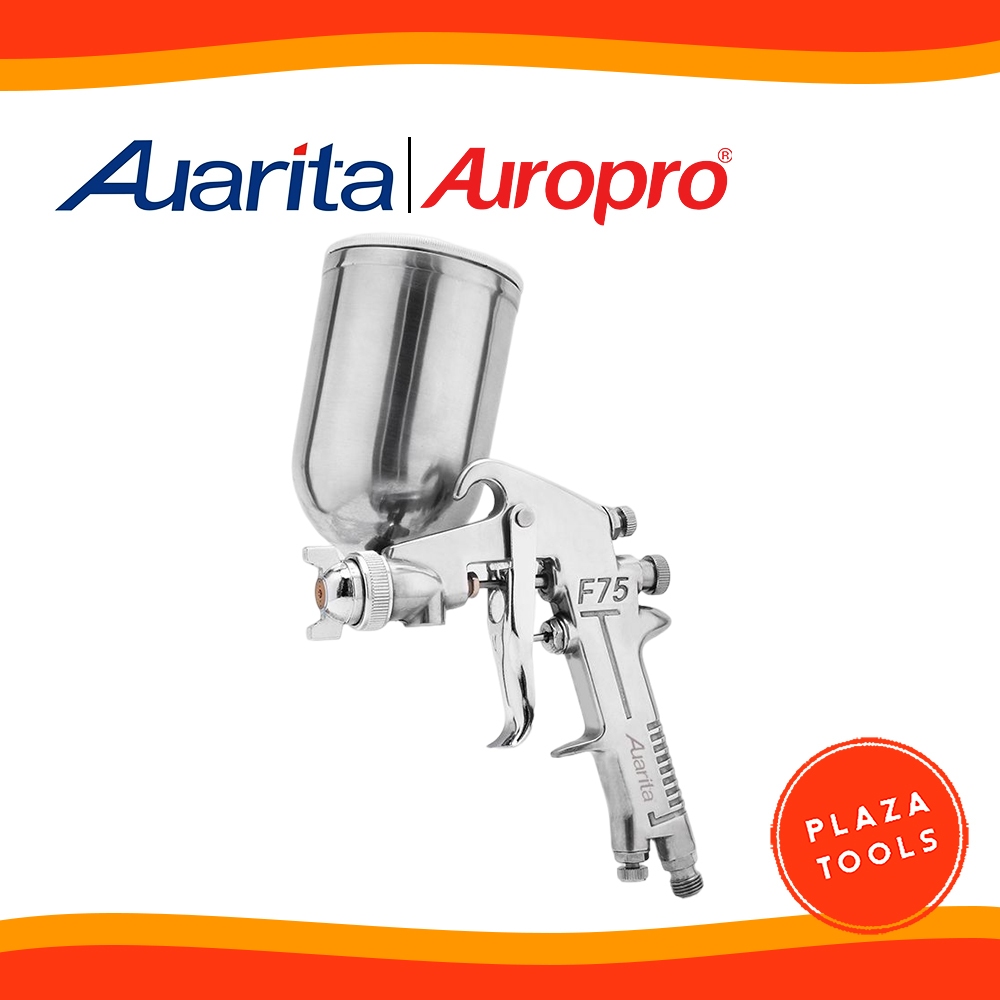 Jual Spray Gun AUARITA/AUROPRO F75 G Tabung Atas F-75 Original 400ml | Shopee Indonesia
